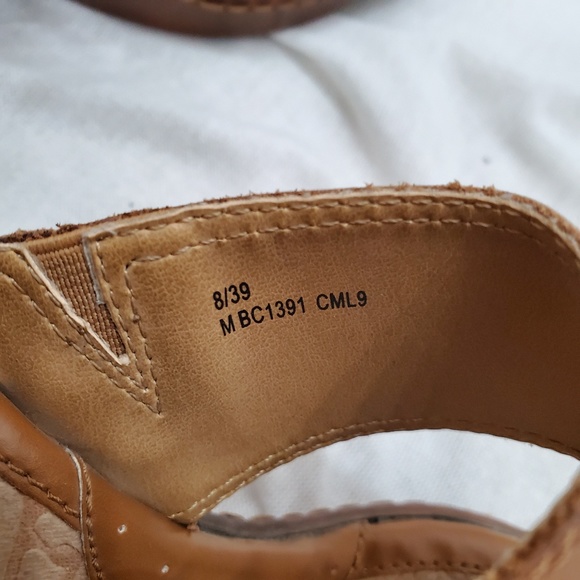 boc | Shoes | Tan Boc Wedge Sandal Size 8 | Poshmark